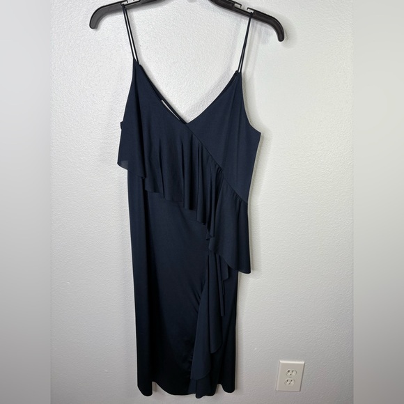Mango | Dresses | Mango Navy Blue Dress Size Medium | Poshmark